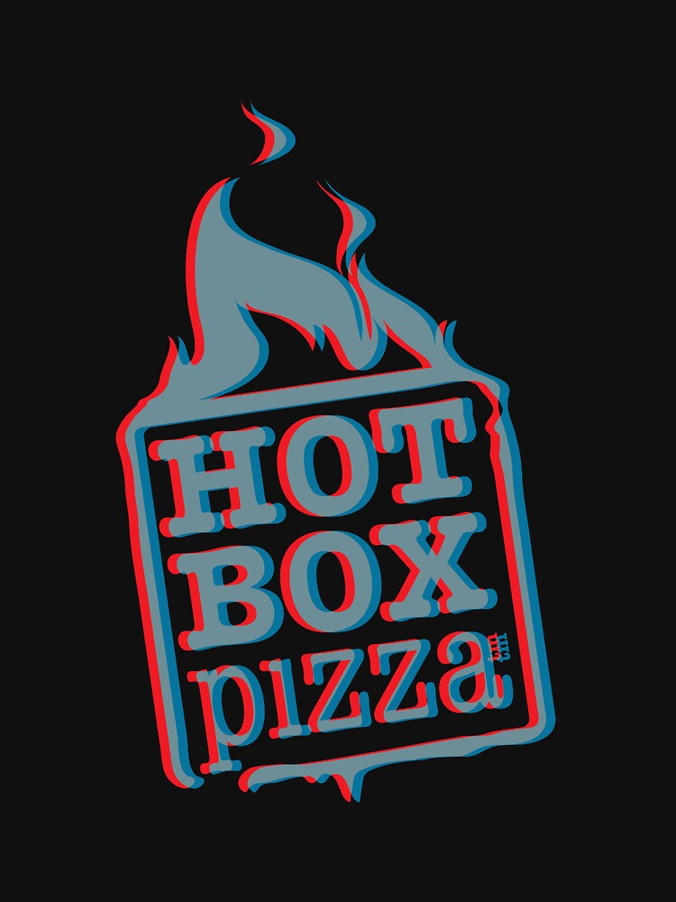 "HotBox Pizza 3D Glitch " T-shirt for Sale by HotBoxPizza | Redbubble ...