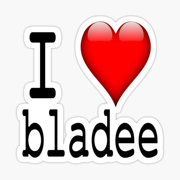 "I Love Bladee, I Heart Bladee " Sticker for Sale by jamal2000agadir ...