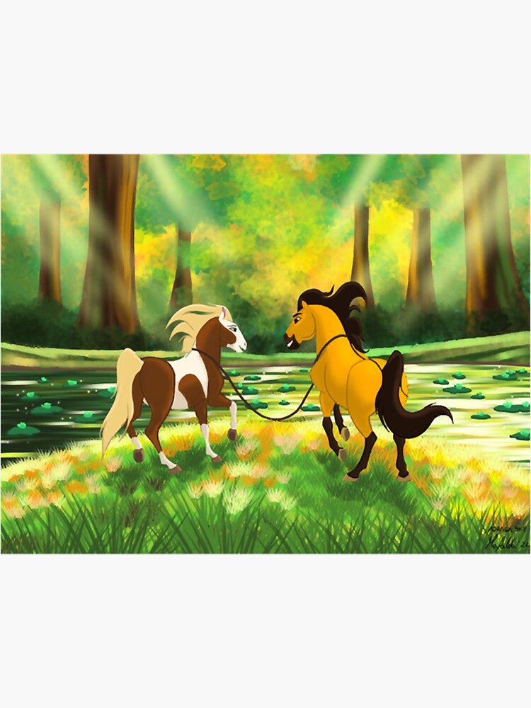 "SPIRIT & RAIN" Sticker for Sale by MonaWeaver | Redbubble
