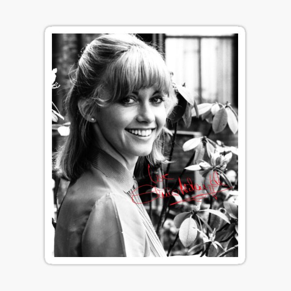 "Olivia Newton John trends" Sticker for Sale by elwandacunniff | Redbubble