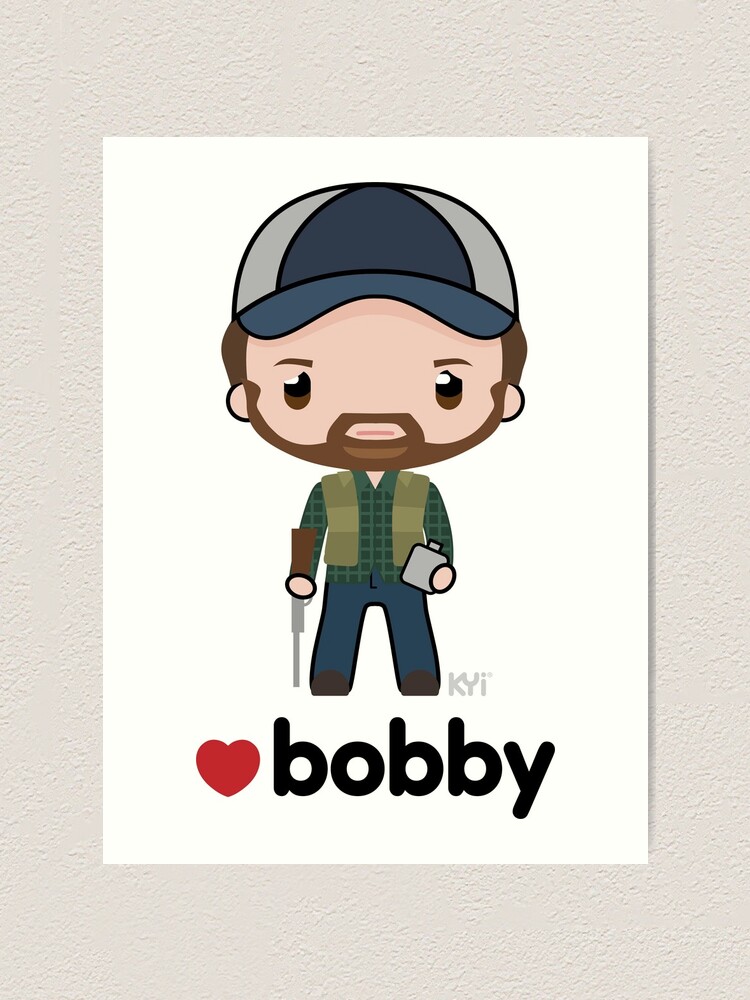 "Bobby Singer - Supernatural" Art Print for Sale by KY-i | Redbubble