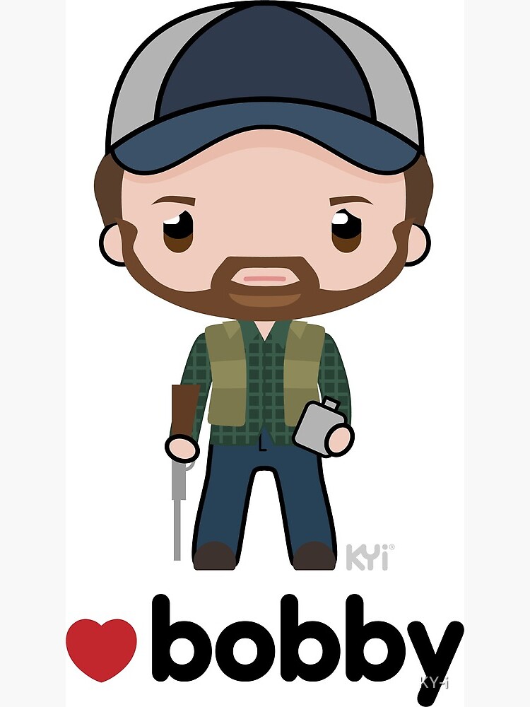 "Bobby Singer - Supernatural" Art Print for Sale by KY-i | Redbubble