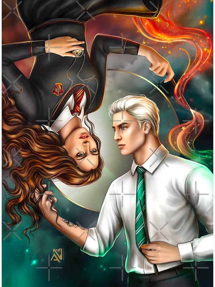"Manacled dramione " Poster for Sale by nessiarts | Redbubble