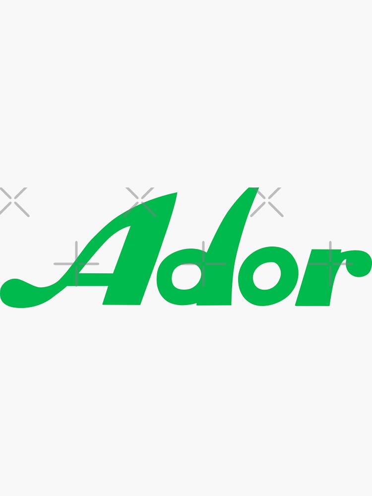 "NewJeans Ador Green Logo Merch" Sticker for Sale by xenocene | Redbubble