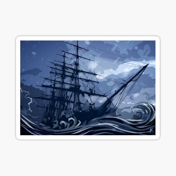 "Stormy" Sticker for Sale by Katzui | Redbubble