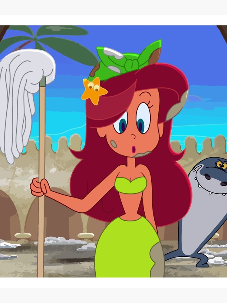"Marina from Zig and sharko " Poster for Sale by OdetteLeArt | Redbubble