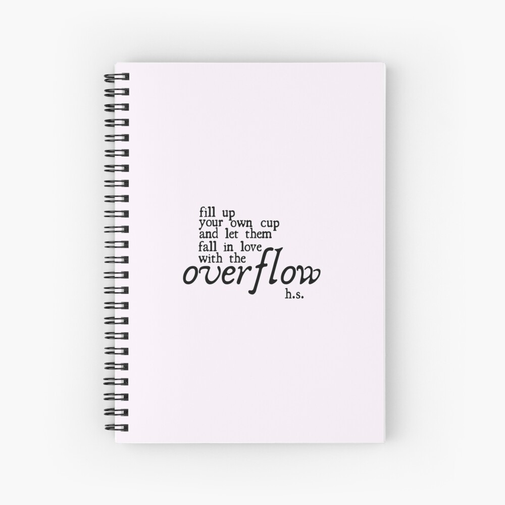 "Fall in Love with the Overflow" Sticker for Sale by Bwaystickers ...