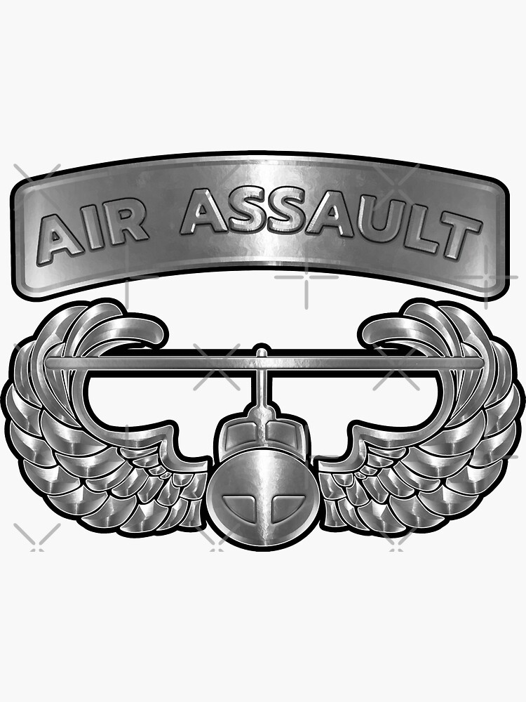 "Air Assault Badge" Sticker for Sale by SoldierAlways | Redbubble
