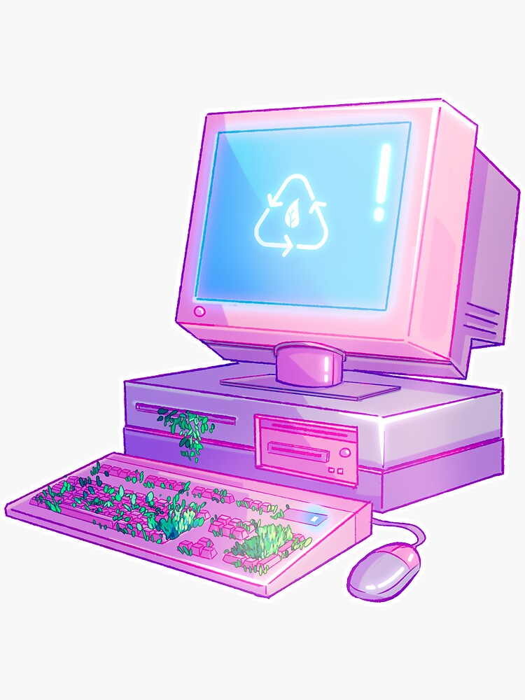 "PC" Sticker by HNart | Redbubble