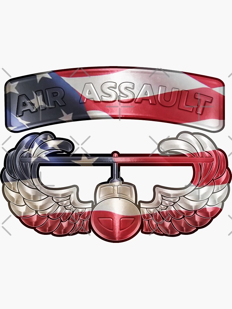 "Air Assault Badge" Sticker for Sale by SoldierAlways | Redbubble