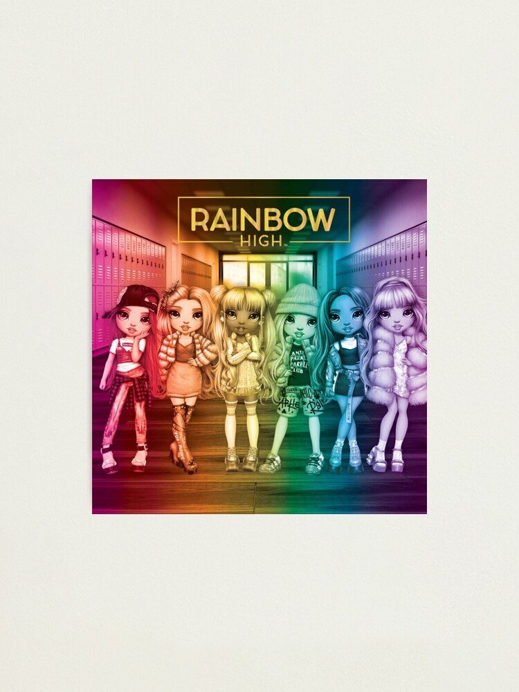 "Rainbow High group artwork" Photographic Print for Sale by ...