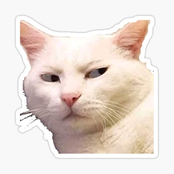 "Cool cat Sticker-pack Sticker" Sticker for Sale by wiamnassiri | Redbubble