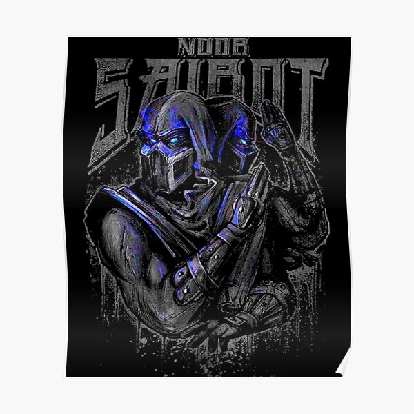Póster «Mortal Kombat Noob Saibot Doble Equipo» de MFX2CUSTOM | Redbubble