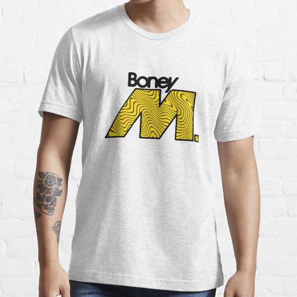 "Boney M. Logo" T-shirt for Sale by pearlegf65 | Redbubble | boney m t ...