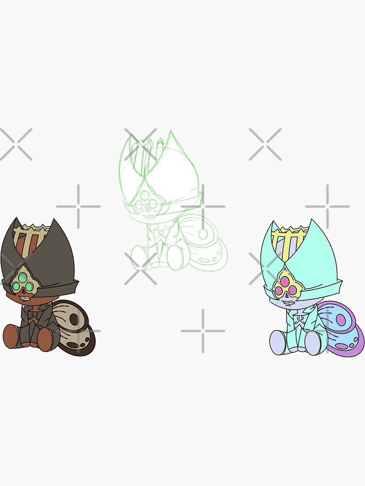 "Savathun sticker collection. " Sticker for Sale by IslaImages | Redbubble