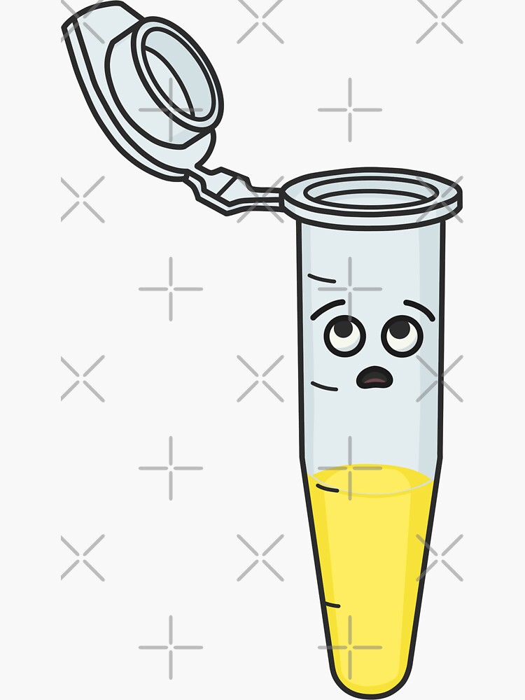 "Microcentrifuge Tube" Sticker for Sale by isabeljune | Redbubble