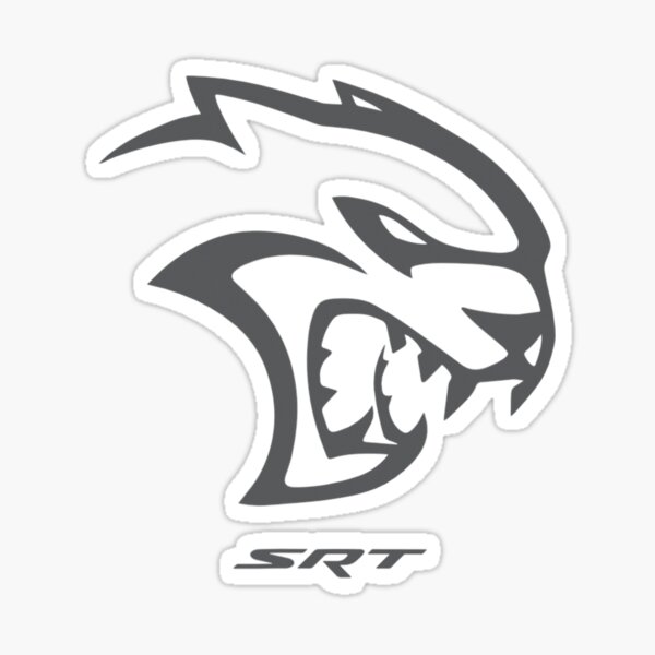 "Dodge Hellcat Logo" Sticker for Sale by boldbelfry111 | Redbubble