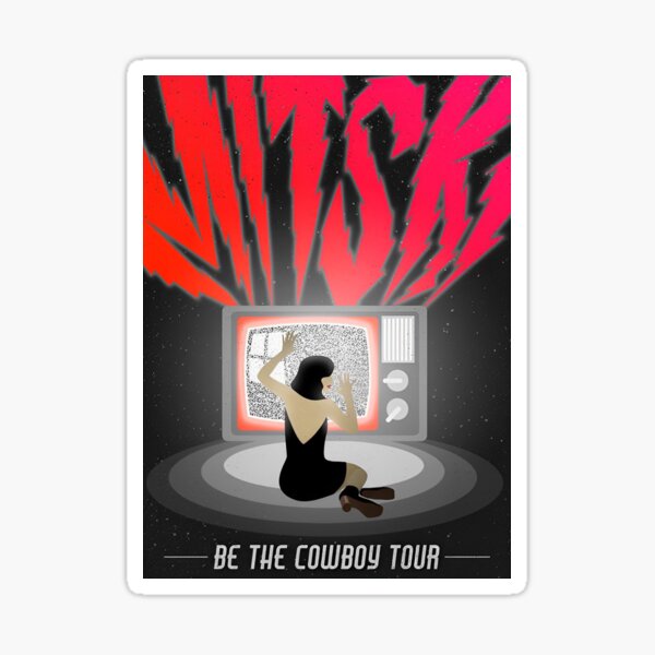 "Mitski poster " Sticker for Sale by maryoubre | Redbubble