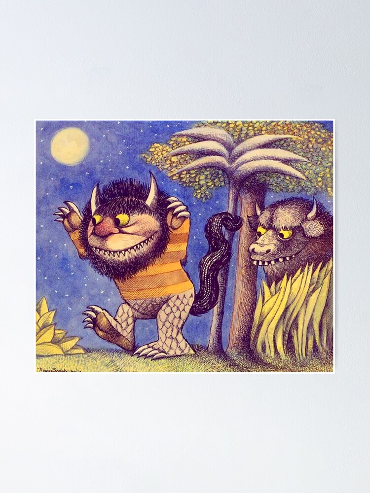 "Where the wild things are Rumpus" Poster for Sale by 2692Artwork ...
