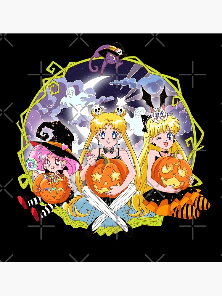 "Sailor Moon Halloween" Poster for Sale by YouAnother | Redbubble