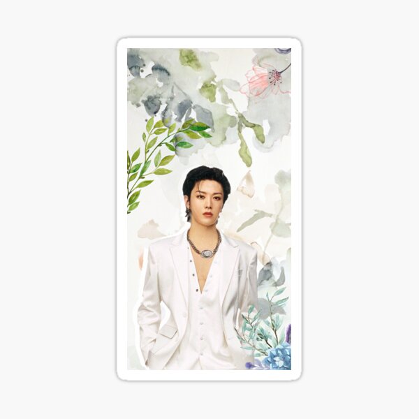 "NCT YUTA" Sticker for Sale by Zeppelinhippiee | Redbubble