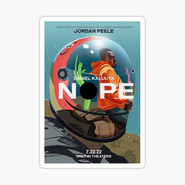 "Nope movie " Sticker for Sale by Aeyssa | Redbubble