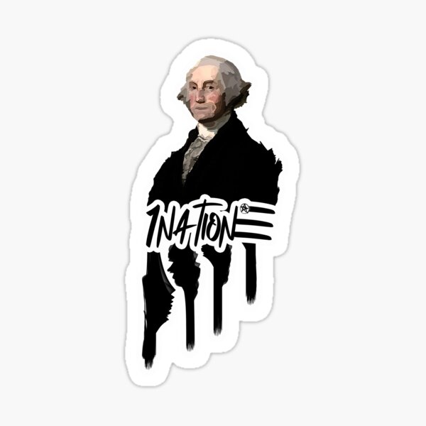 "George Washington" Sticker for Sale by 1-Nation | Redbubble