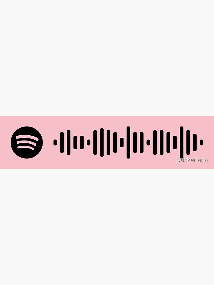 "Bts My Universe Spotify Code -" Sticker for Sale by Stickerlana ...