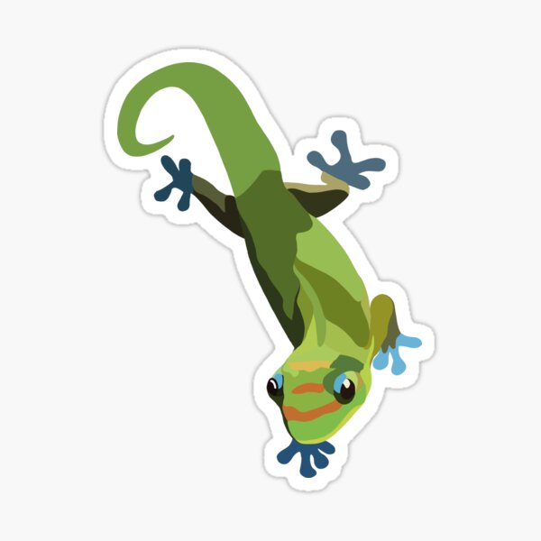 "lizard" Sticker for Sale by ducks-do-art | Redbubble