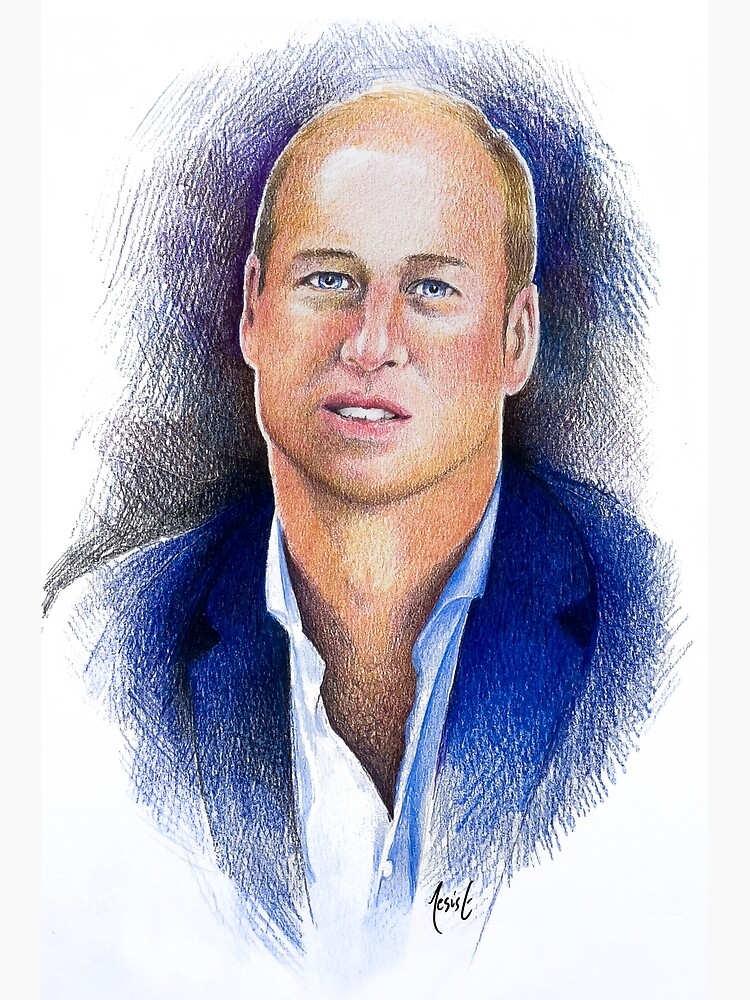 "Prince William Illustration" Art Print for Sale by knesix | Redbubble