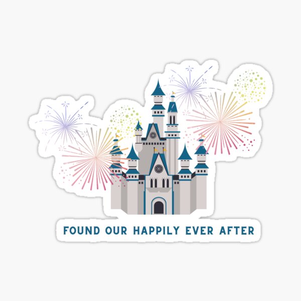 "Discover Happily Ever After" Sticker for Sale by MorrisAveShirts ...