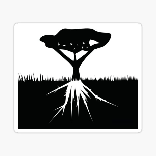 "Tap Root" Sticker for Sale by Augustus-Nomous | Redbubble