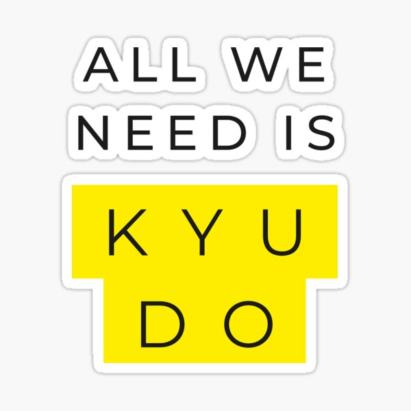 "Simple Kyudo Design" Sticker for Sale by MartialArtTees | Redbubble