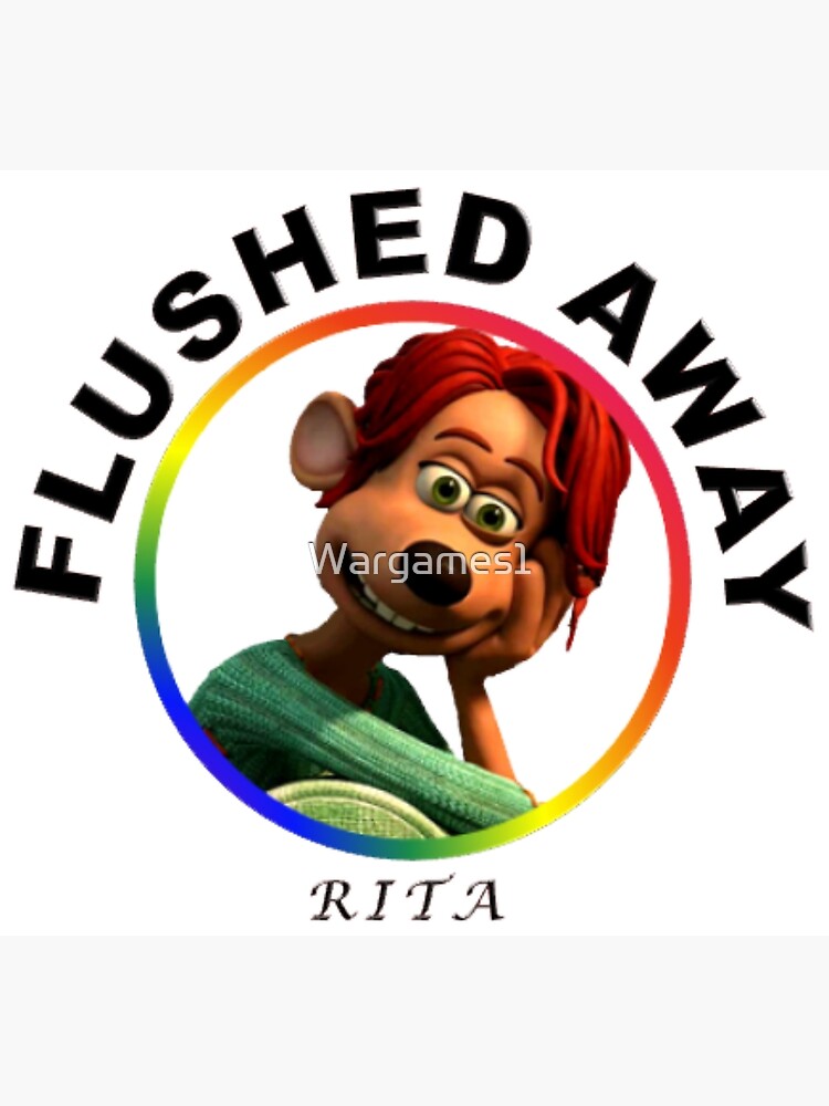 Flushed Away Rita Poster For Sale By Wargames1 Redbubble