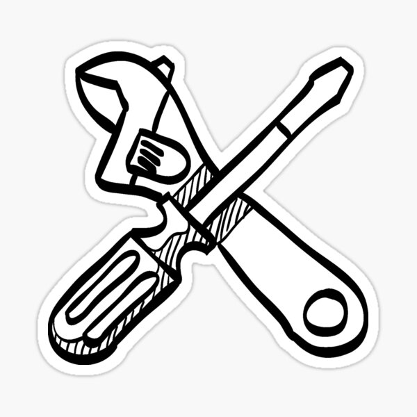 "Mechanic" Sticker for Sale by Magical23 | Redbubble