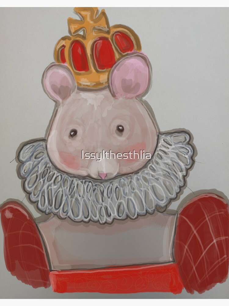 "Small But Mighty, Queen Elizabeth I mouse. " Sticker for Sale by ...