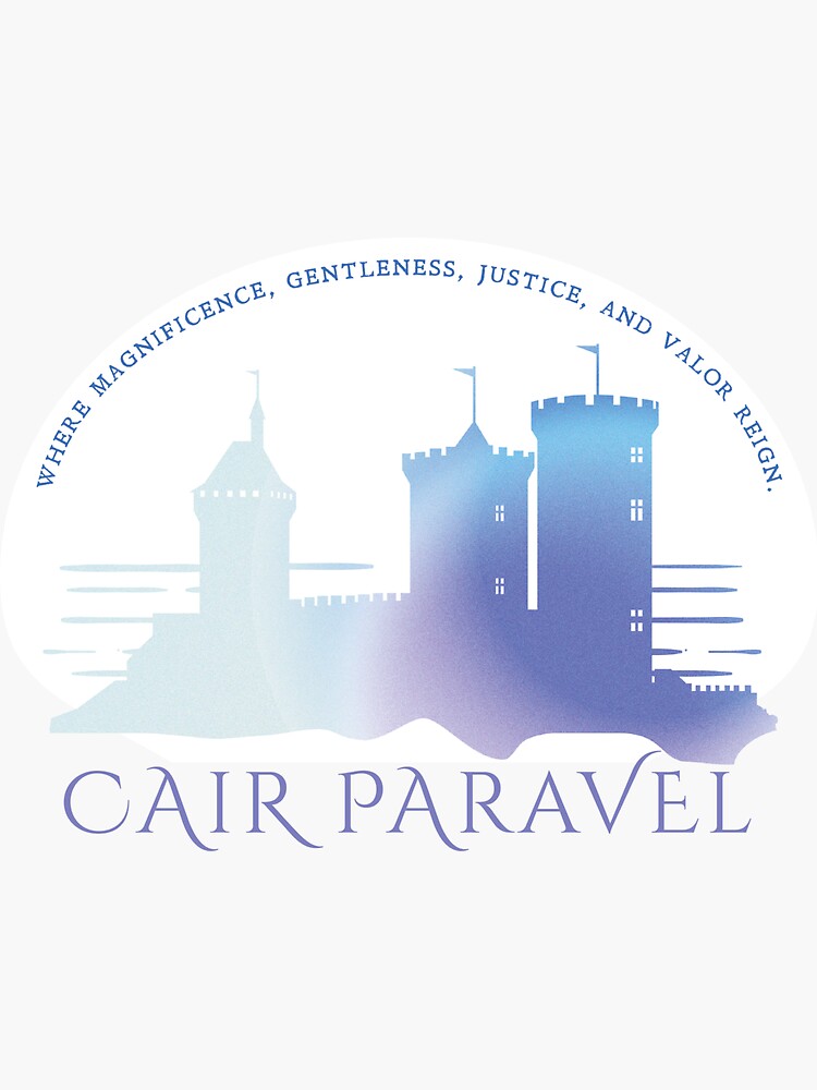 "Cair Paravel" Sticker for Sale by pixldust | Redbubble