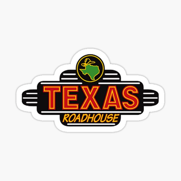 "Texas Roadhouse" Sticker for Sale by Hstlrs | Redbubble