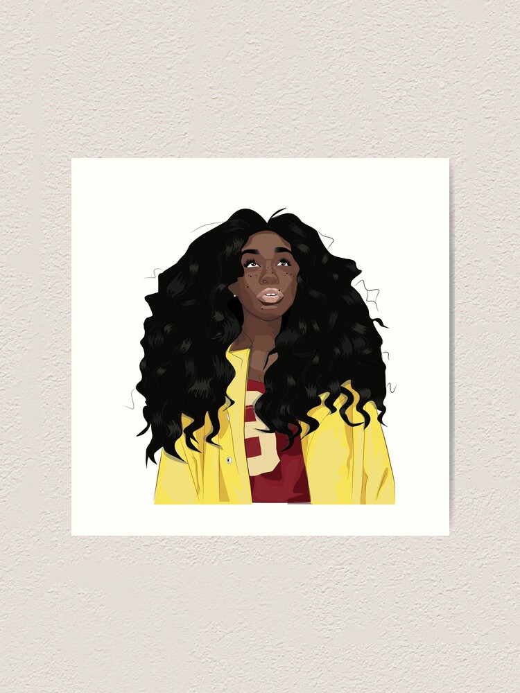 "SZA" Art Print for Sale by BOPHOdesigns | Redbubble