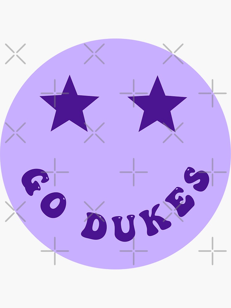 "Go dukes" Sticker for Sale by Charislit | Redbubble