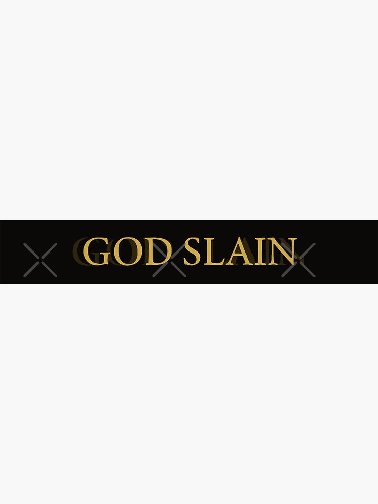 "Elden Ring God Slain" Sticker for Sale by Wzagth | Redbubble