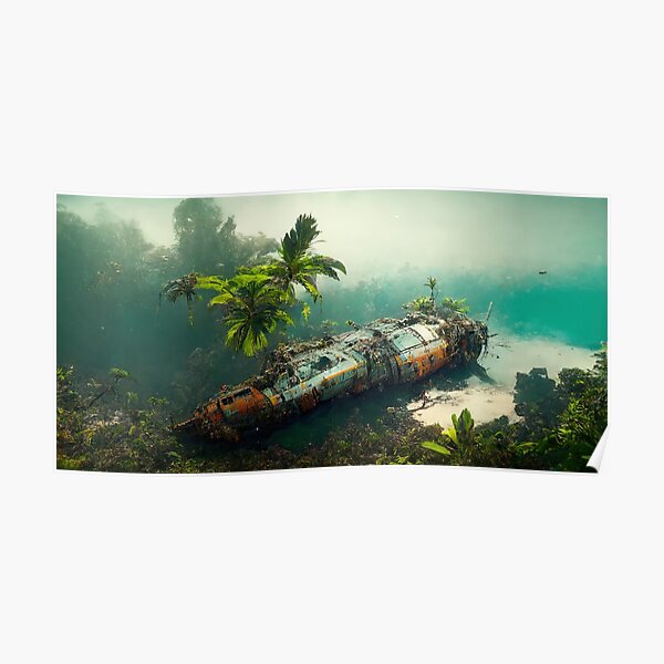 "Space Wreck G" Poster for Sale by fluggets | Redbubble