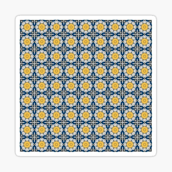 "Geometric Pattern" Sticker for Sale by vetivers | Redbubble