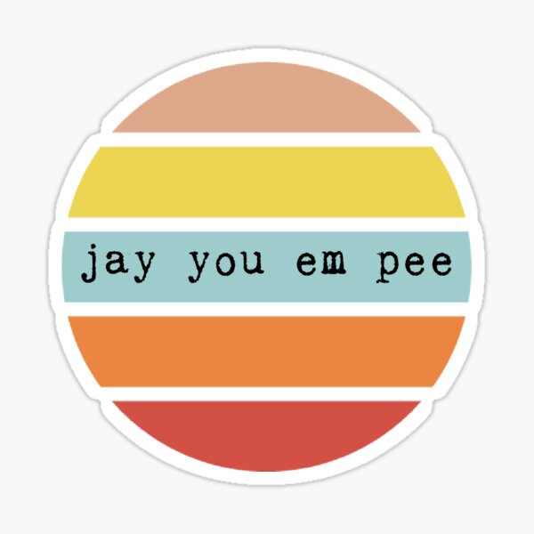 "Spelling Counts Jump retro California surf style" Sticker for Sale by ...