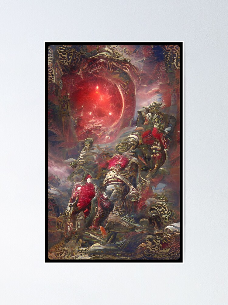 "Red Legion" Poster for Sale by DexSkullfyre | Redbubble