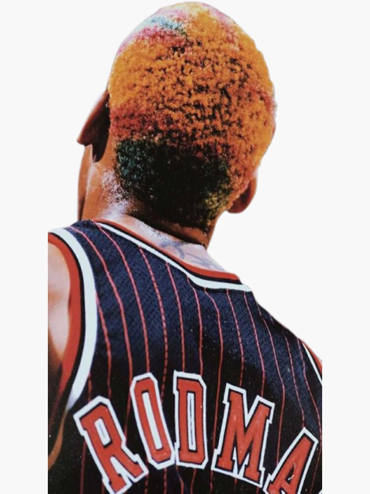 "Dennis Rodman" Sticker for Sale by 2022Vision | Redbubble