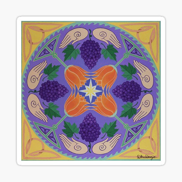 "Harvest Grail" Sticker for Sale by KMacKenzie9 | Redbubble