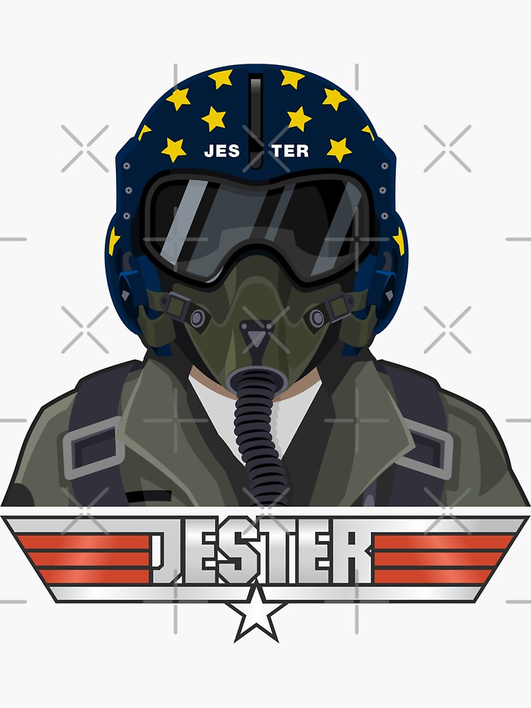 "JESTER" Sticker for Sale by Donovan Olson | Redbubble