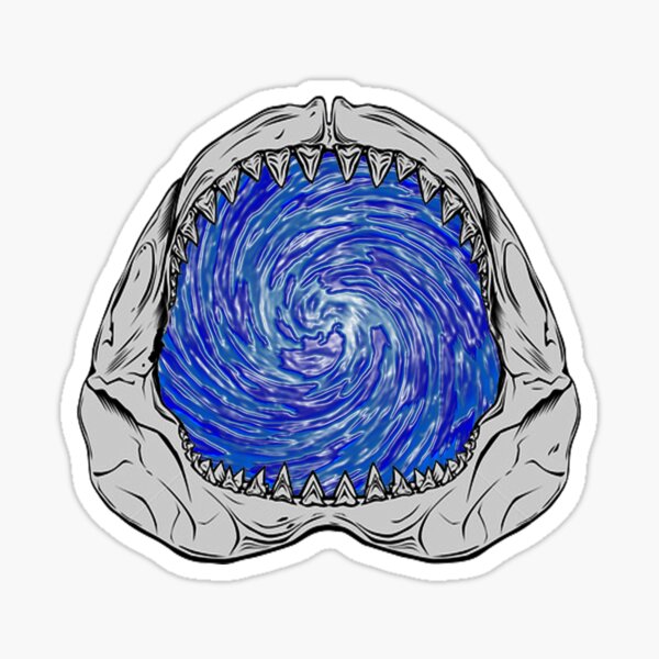 "Extreme Bite" Sticker for Sale by NINUNO | Redbubble