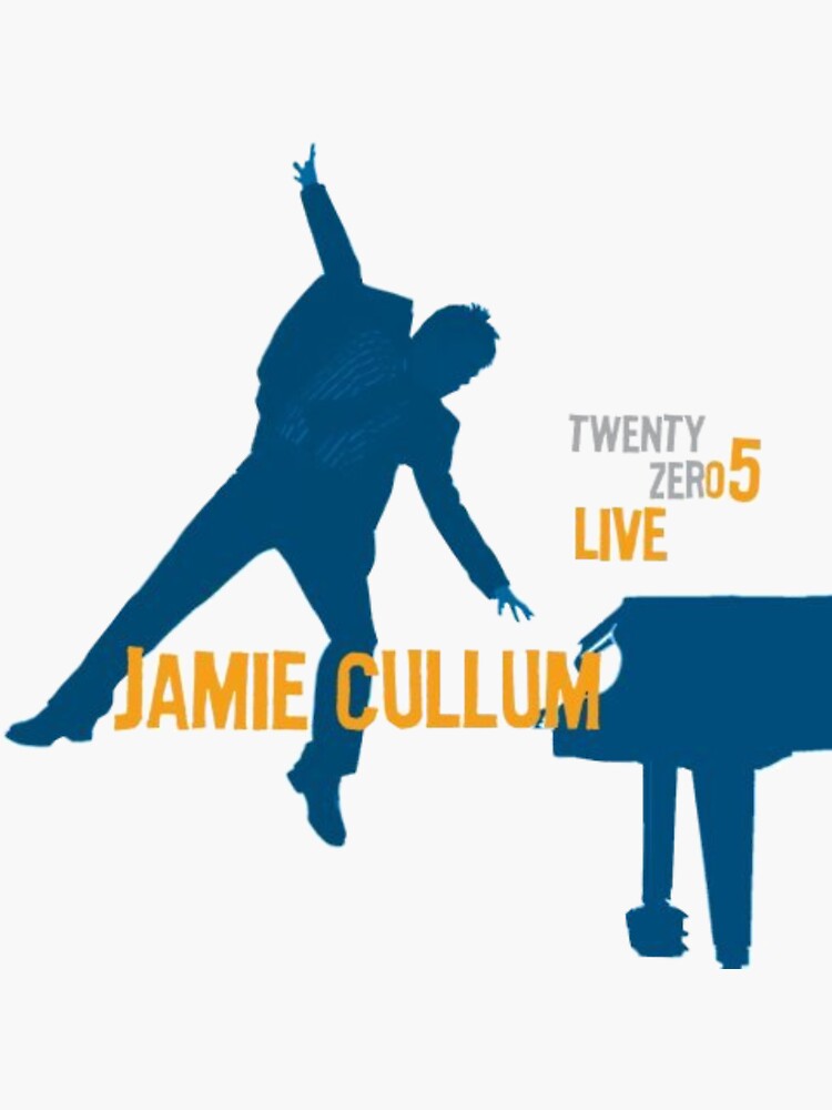 "Jamie Cullum Catching Tales" Sticker for Sale by DeborahJanis | Redbubble